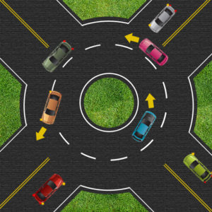 3e6 Other Times to Yield-Traffic Circles - IamRoadReady.com